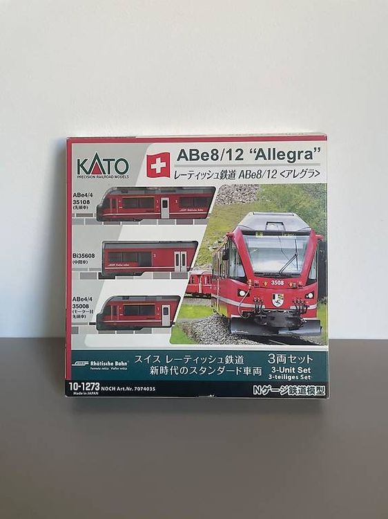 Kato RhB Allegra ABe 8/12 (Neu und originalverpackt) in Coldrerio für CHF 105 – mit Lieferung ...