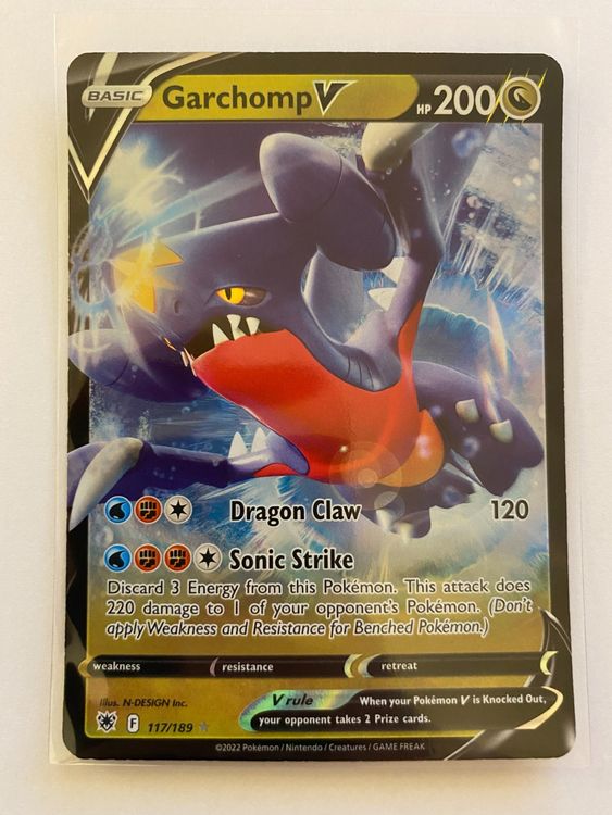 Pokemon Garchomp V 117/189 Astral Radiance EN | Kaufen auf Ricardo