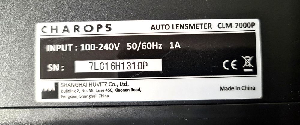 CHAROPS Digital Auto Lensmeter CLM 7000P | Kaufen auf Ricardo