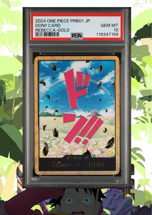 Rebecca Gold DON!! (PRB-01) One Piece Japanese CCIC 10 GM (Gebraucht ...