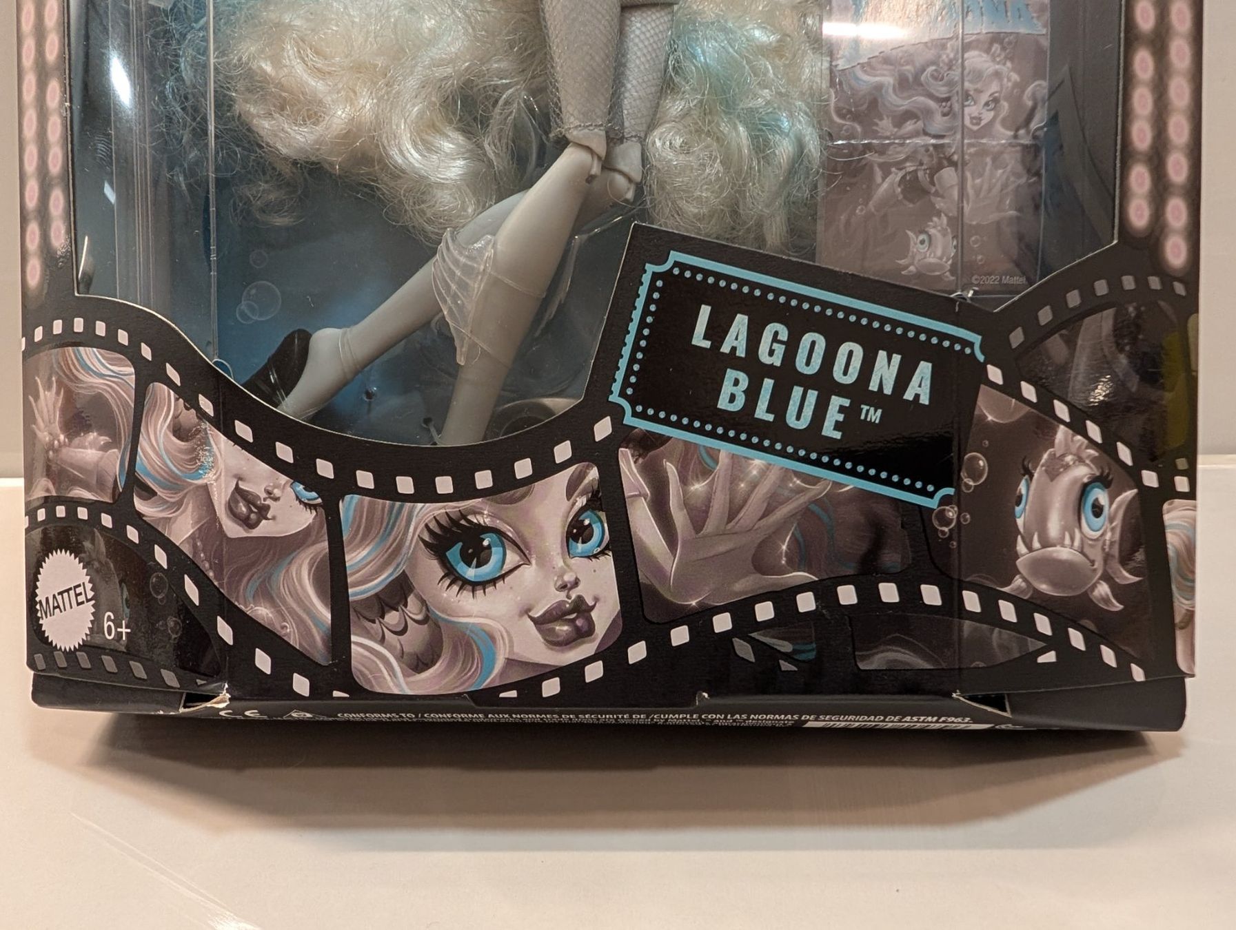 Monster High Reel Drama Lagoona Blue Puppe, Neu, mit Poster! (Neu und ...