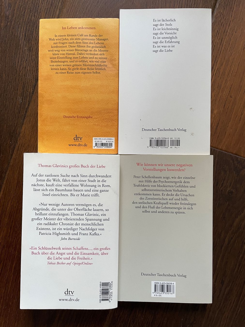 dtv Bücher: John Strelecky, Erich Fried, Thomas Glavinic etc (Gebraucht ...