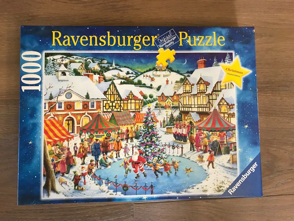 RAVENSBURGER PUZZLE 1000 TEILE WEIHNACHTEN Nr. 15790 7 (Gebraucht) in ...