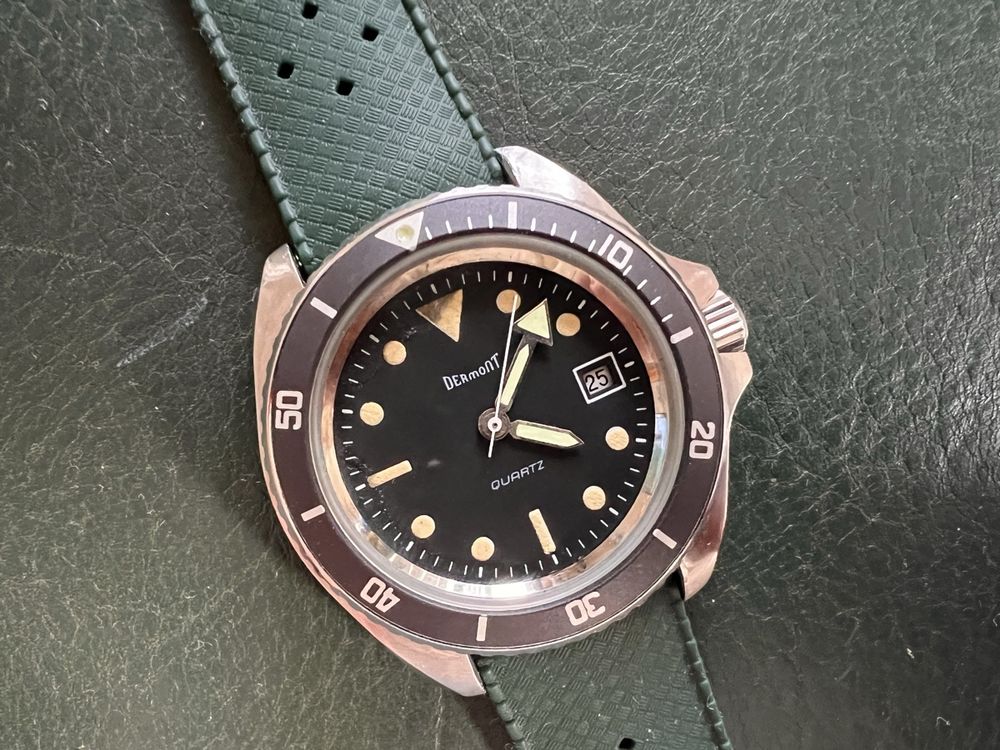 Vintage Taucheruhr Dermont (Heuer Monnin Case) (Gebraucht) in ...