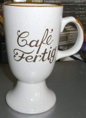 Tasse Cafe Ferig (Gebraucht) in Heimberg für CHF 1 – mit Lieferung auf ...