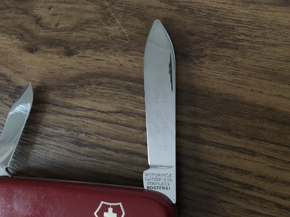 VICTORINOX - VICTORIA - Sackmesser - 5 Jahre Vorunterricht (Gebraucht ...