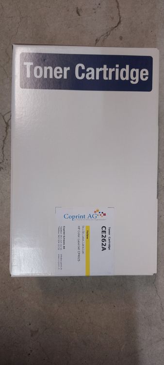Yellow Toner zu HP Color LaserJet CP4025/CP4525 CE262A/648A | Kaufen ...