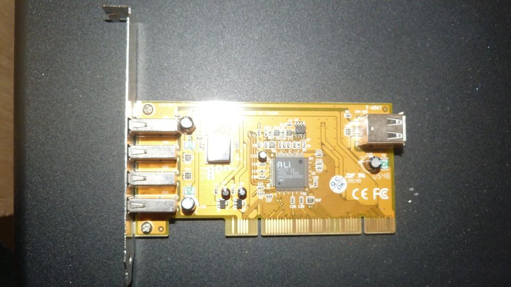 ALi M5273 A1 USB 4+2-Port PCI PC Controler Card (Gebraucht) in ...