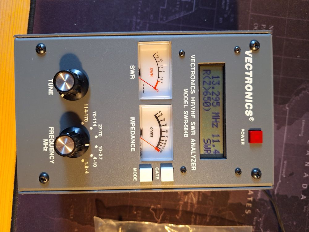 VECTRONICS SWR-584B Antenna Analyzer Funktecnik (Gebraucht) in Canobbio ...