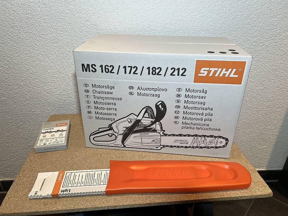 Kettensäge Stihl MS 162, Neu und original verpackt (Neu und ...