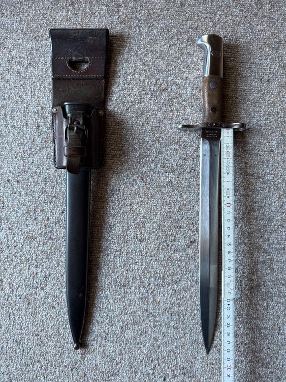 Dolchbajonett Ord.1918/55 mit Frosch,Elsener Schwyz Victoria (Gebraucht) in Thun für CHF 45 ...