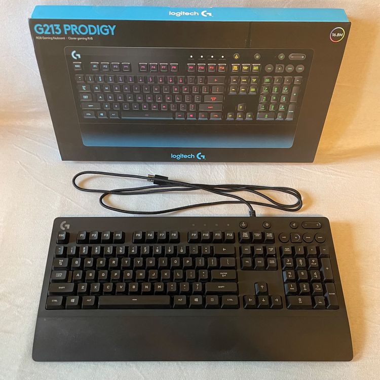 Logitech G213 Prodigy US Layout Gaming Keyboard (Gebraucht) in Eiken ...