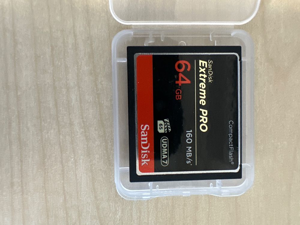 SANDISK CompactFlash Card Extreme Pro 64GB CF 160 Mb/s (Gebraucht) in ...
