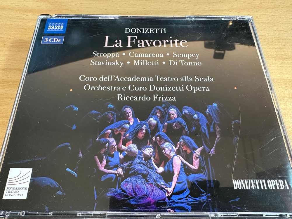 Donizetti Stroppa Camarena Sempey Gaetano - La Favorite 3 CD (Gebraucht ...