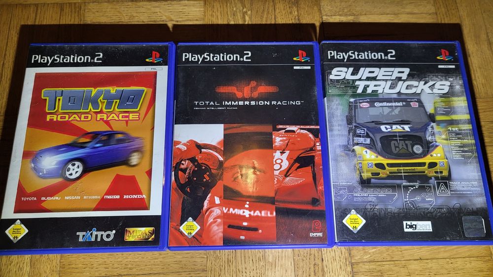 Playstation 2 set. 3x Road (Neu (gemäss Beschreibung)) in Biel/Bienne ...
