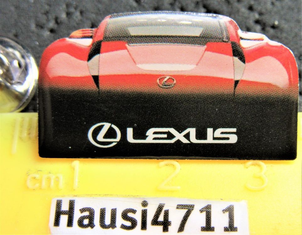 TOYOTA LEXUS rot Sports-Car Pin glasiert (Gebraucht) in Ettingen für ...