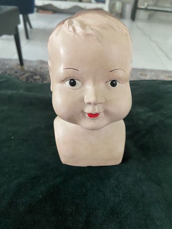 Vintagestyle Puppenkopf, Deko Kopf, Shabby Chic, (Gebraucht) in Luzern für CHF 14 – mit ...