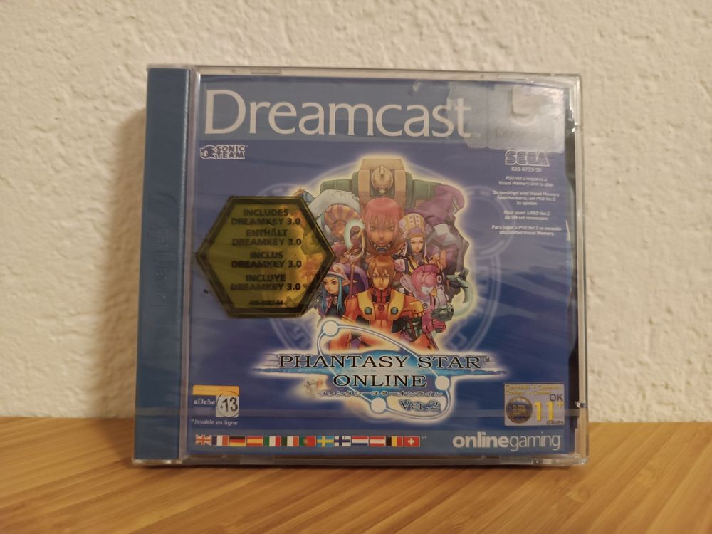Phantasy Star Online v2 / SEALED / Sega Dreamcast (Gebraucht) in ...