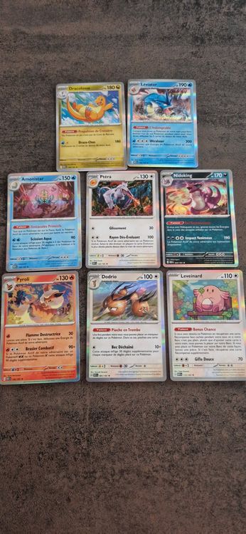 8 cartes Holo Pokemon 151 FR | Kaufen auf Ricardo