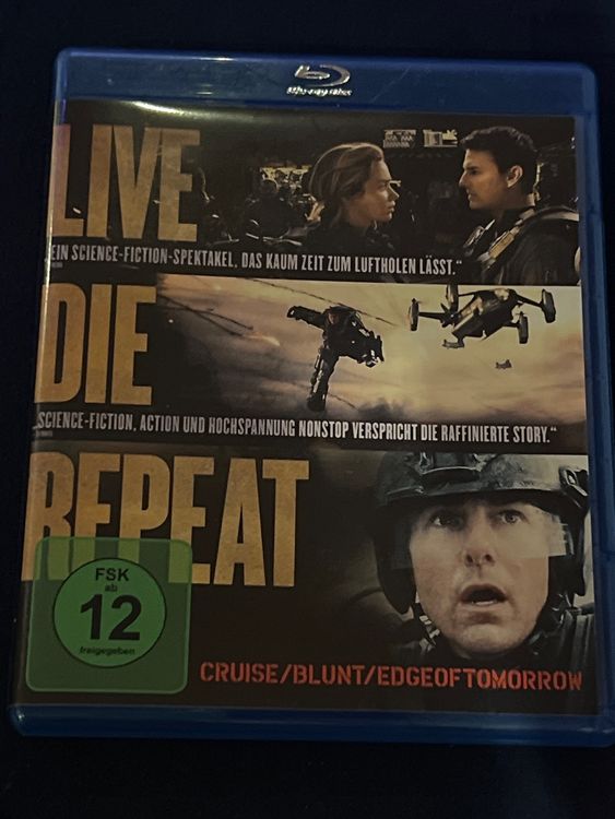 Blu-Ray - LIVE DIE REPEAT - Tom Cruise und Emily Blunt (Gebraucht) in ...