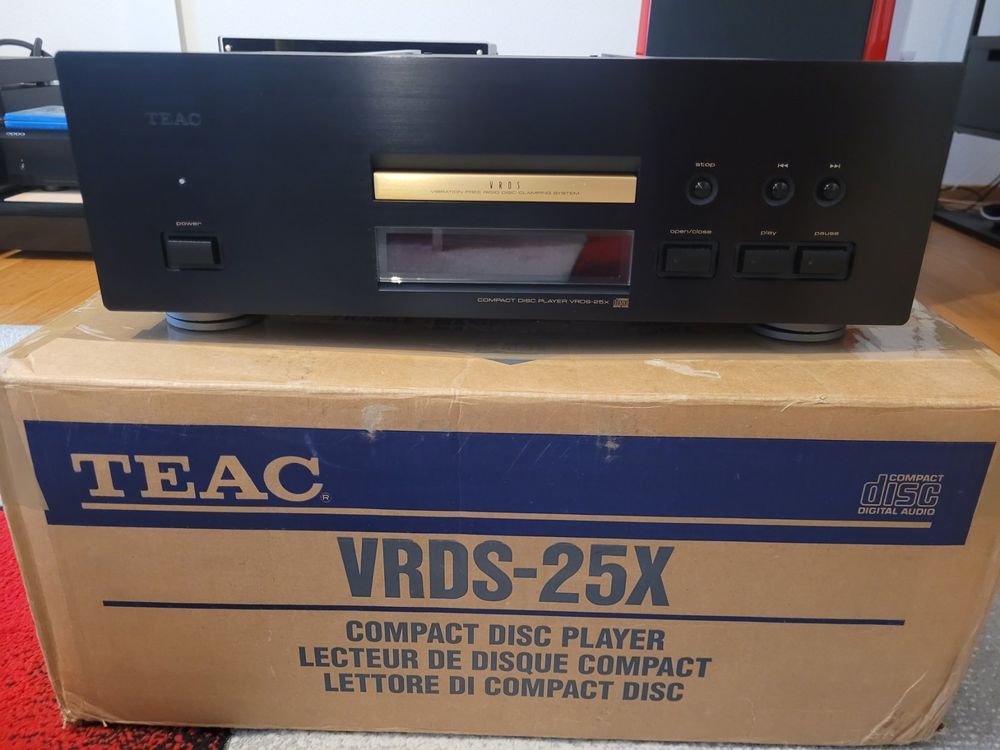 TEAC VRDS-25X (SCHWARZ) / ### SAMMLERSTÜCK ### | Kaufen auf Ricardo