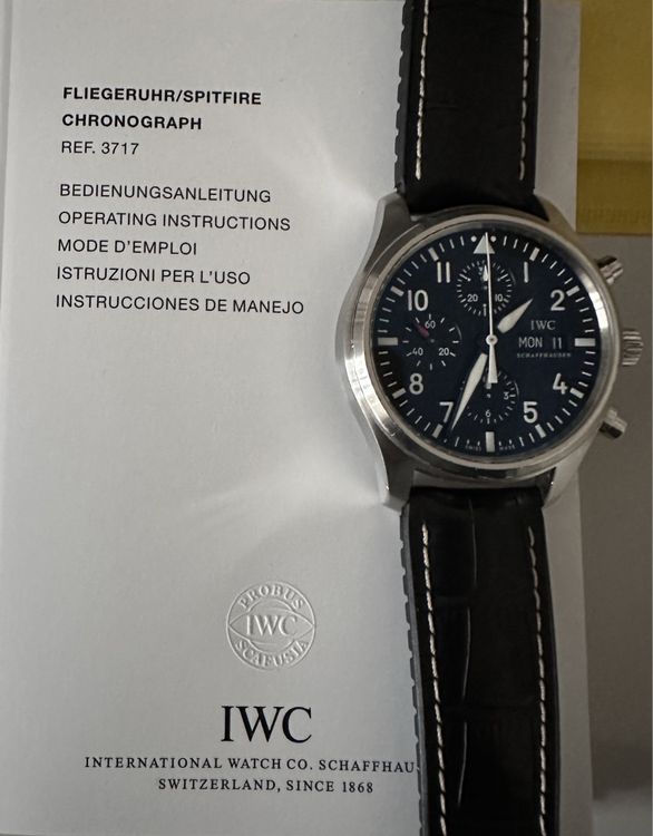 IWC Fliegeruhr/Spitfire 3717 | Kaufen auf Ricardo