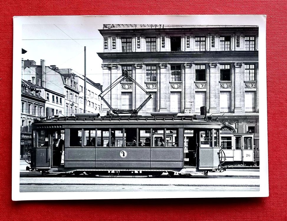 Basel - Strassenbahn - Aeschenplatz - Original Photo - 1937 (Gebraucht) in Rothrist für CHF 105. ...