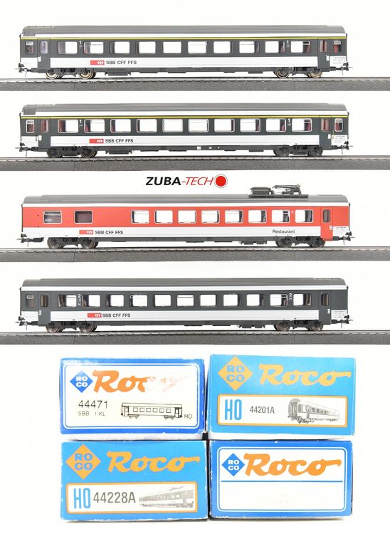 Roco 4x EW IV Personenwagen der SBB H0 GS mit OVP | Kaufen auf Ricardo