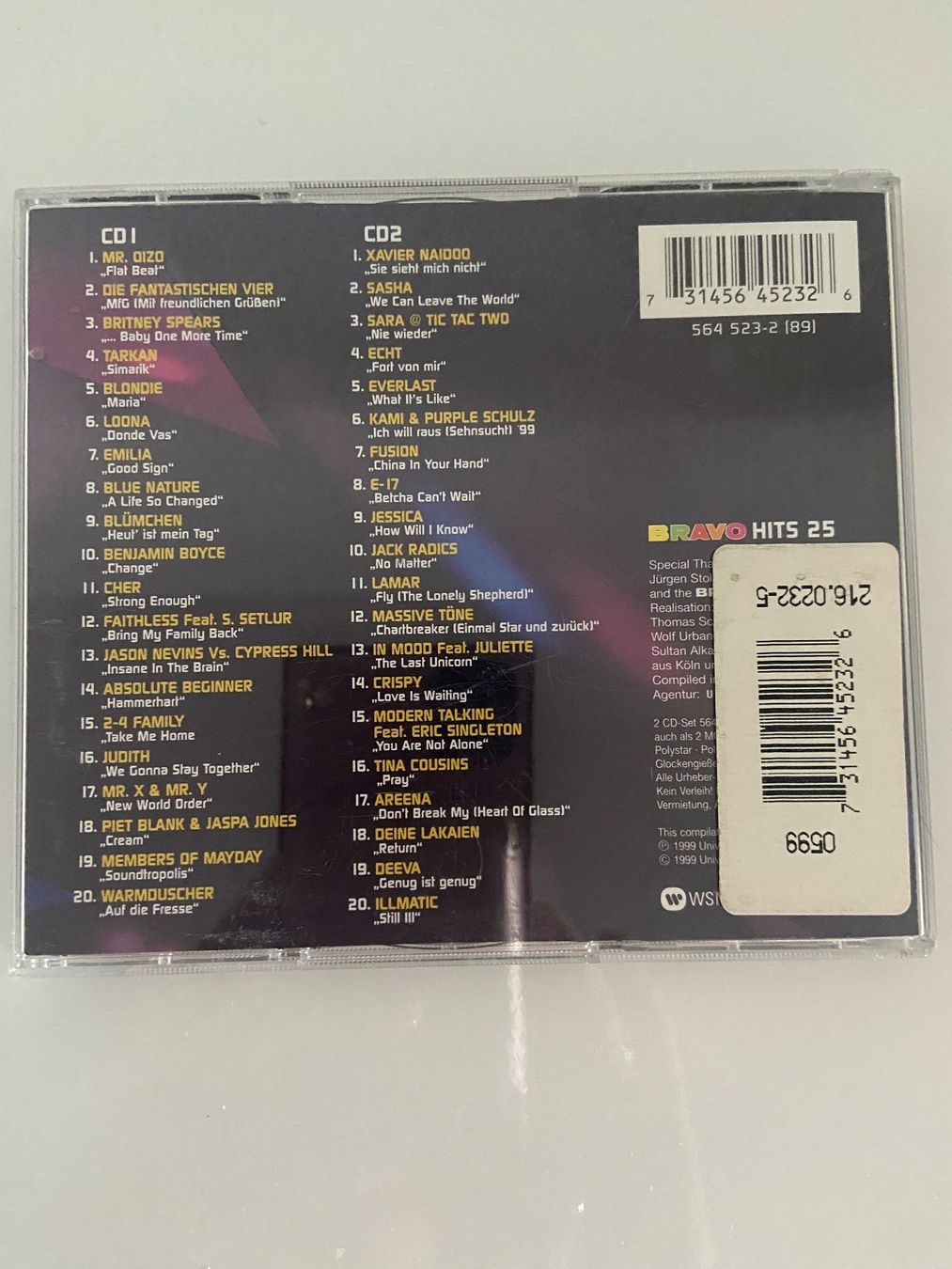 Bravo Hits 25 - Die grössten Hits der 90er (Gebraucht) in Lyss für CHF ...