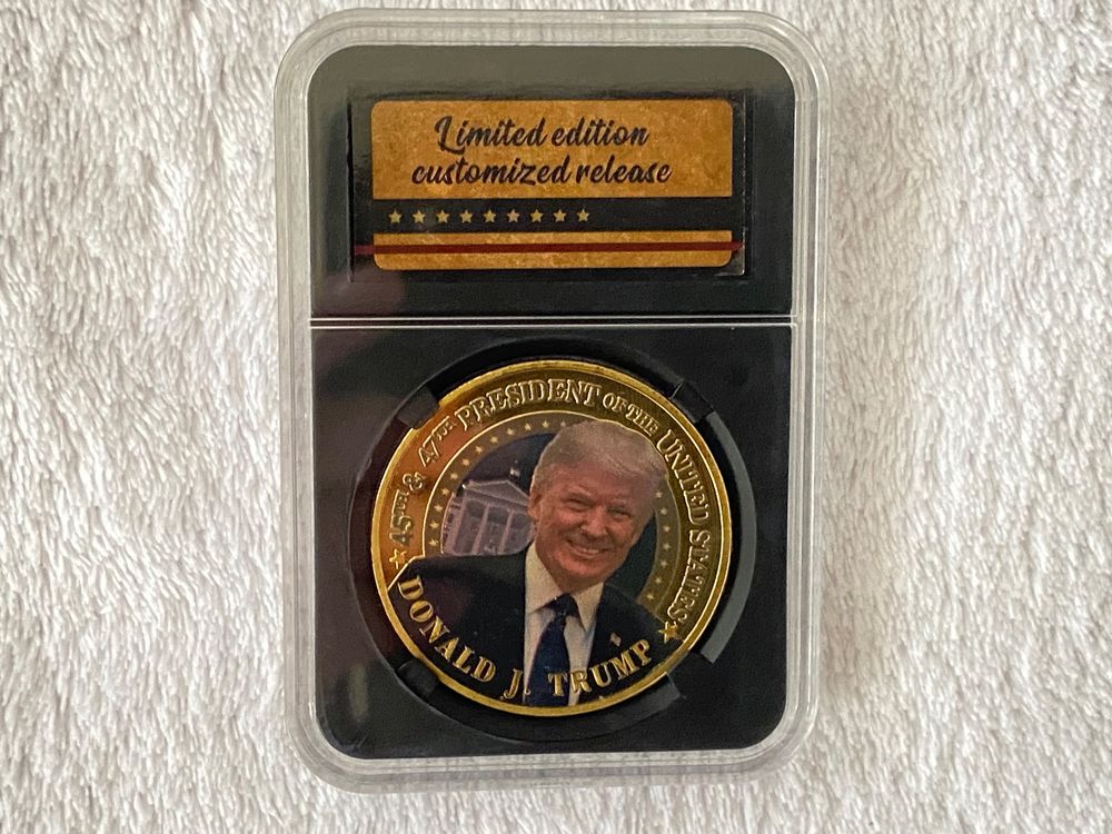 Donald Trump 2025 Sammler-Medaille, Limited Edition (Neuf avec ...