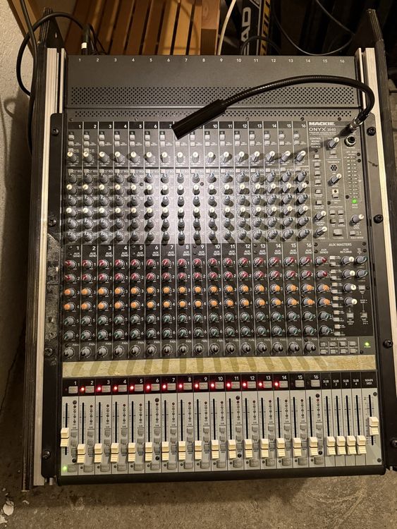 Mackie Onyx 1640 Firewire Mixer mit viel Zubehör (Gebraucht) in Zollikon für CHF 800 – nur ...