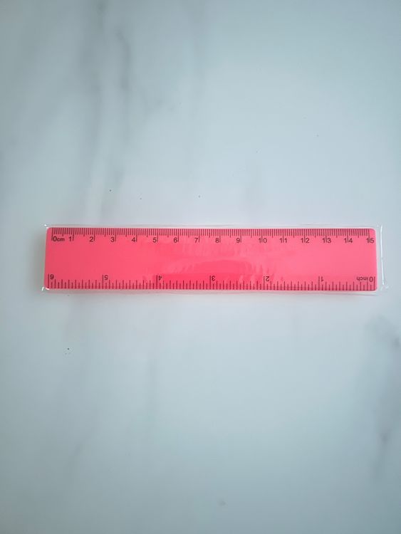 Rosa Lineal 15cm - Neu & unbenutzt 📏📐 (Neu und originalverpackt) in ...