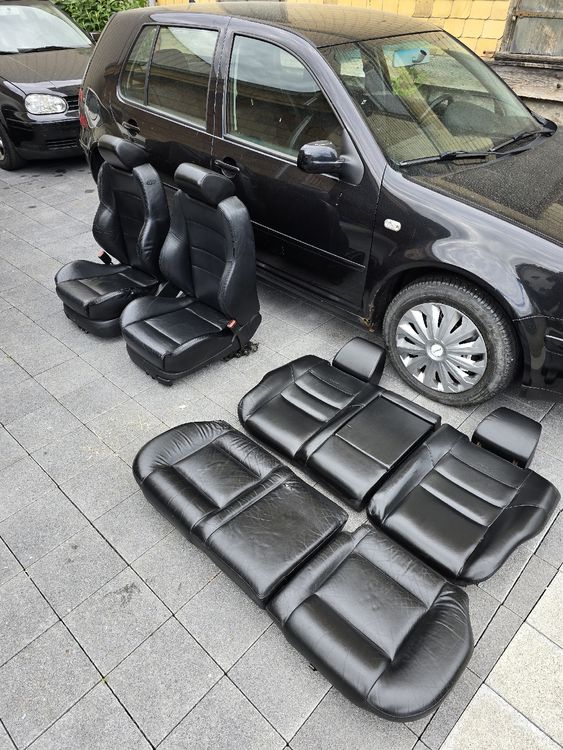 Vw Golf 4 Recaro Lederausstattung in guten Zustand (Gebraucht) in St ...
