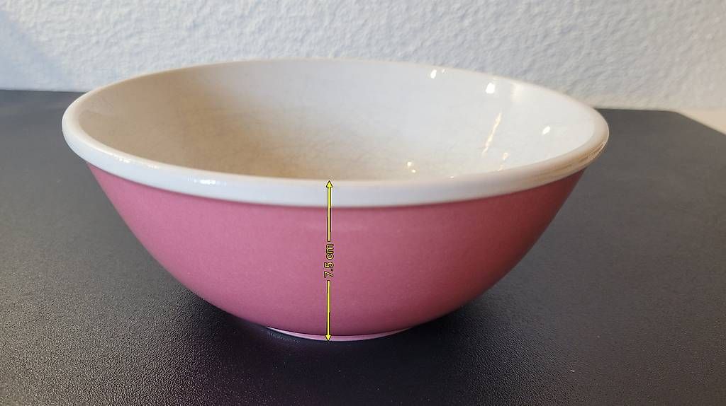 Rössler Vintage Schüssel 17 altrosa (Gebraucht) in Zofingen für CHF 35 – mit Lieferung auf ...