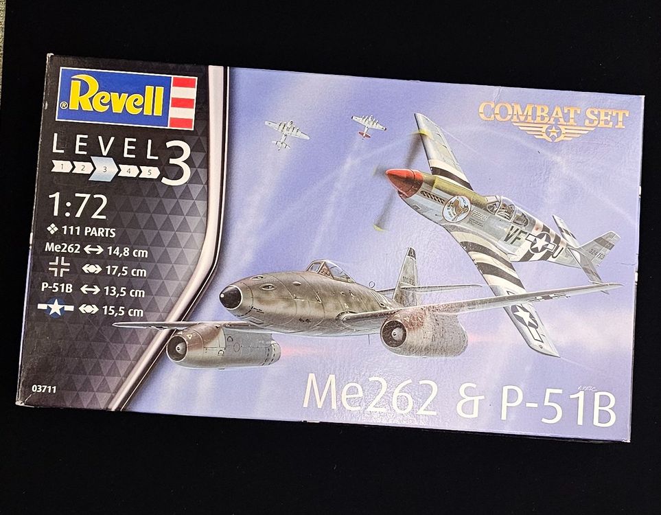 Revell Modellbausatz Me262 & P-51B 1:72 *NEU* (Neu (gemäss Beschreibung ...