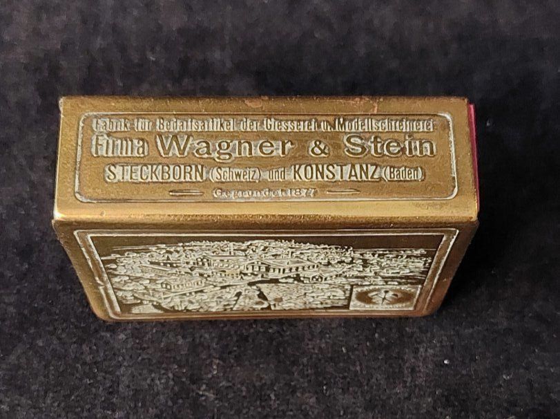 Wagner & Stein, Steckborn & Konstanz,Zündholzschachtelhalter (Gebraucht ...