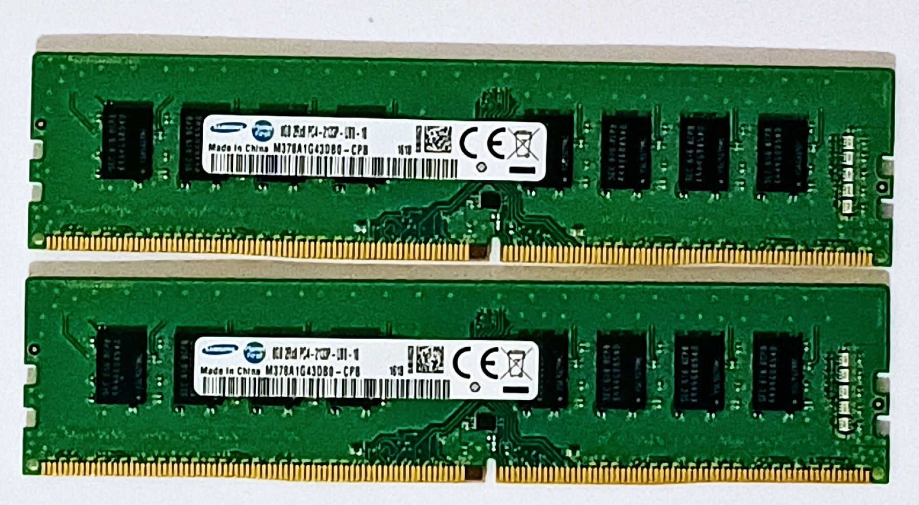 16GB (2x 8GB) Samsung DDR4 RAM 2133MHz PC4-2133P Desktop". (Gebraucht ...