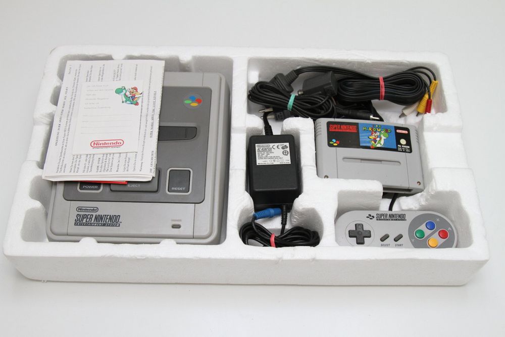 Nintendo SNES mit OVP und Spiel (Gebraucht) in Basel für CHF 169 – mit ...