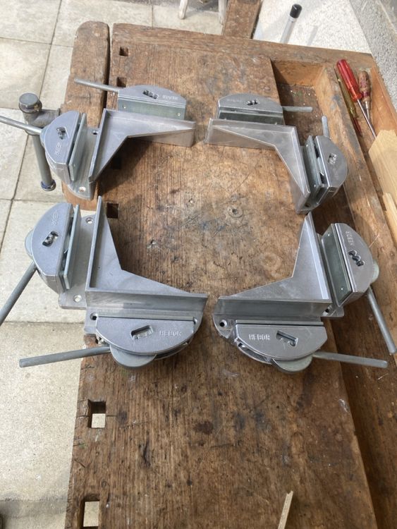 Hebor Winkelspanner 3 fach verstellbar Eckverbinder Futter (Neu (gemäss ...