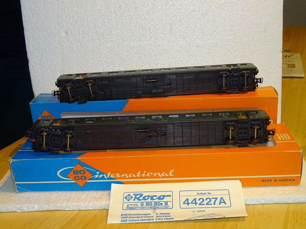 Roco 4238 + 4239 Personenwagen SBB, Grün | Kaufen auf Ricardo