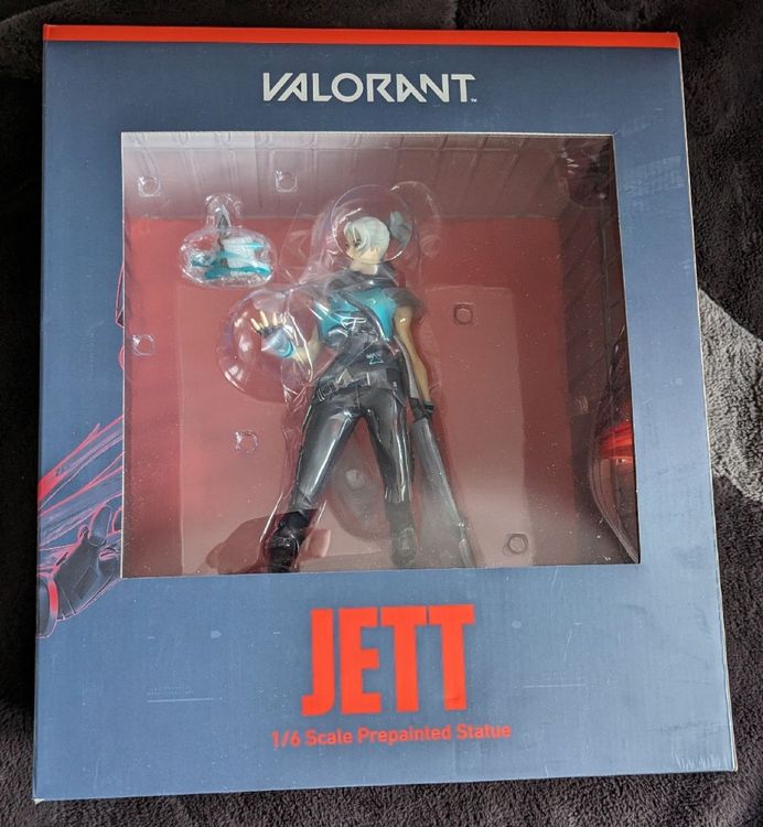Valorant Jett Statue 1/6 Figur Originalverpackt & Ungeöffnet (Neu und ...
