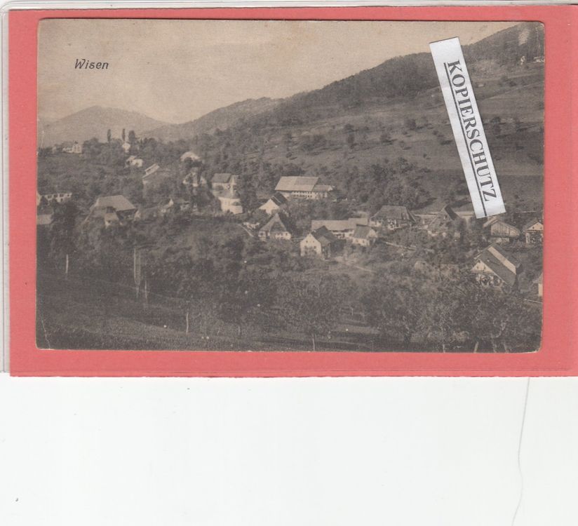 SO WISEN , 1917. DORFANSICHT | Kaufen auf Ricardo