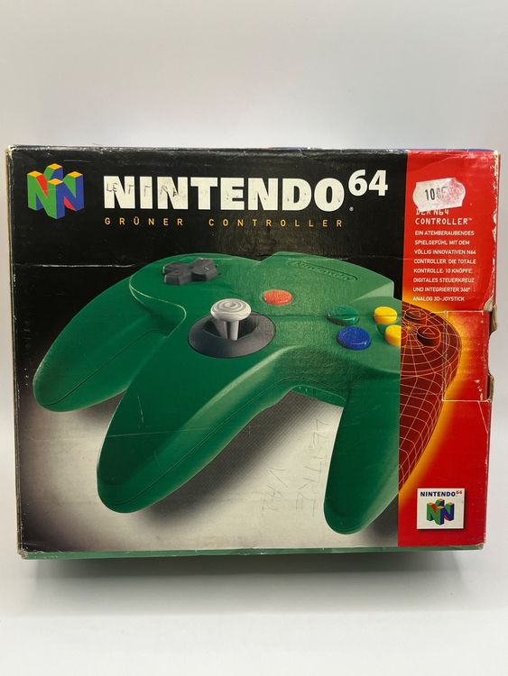 Grüne Nintendo 64-Controller-Box | Kaufen auf Ricardo