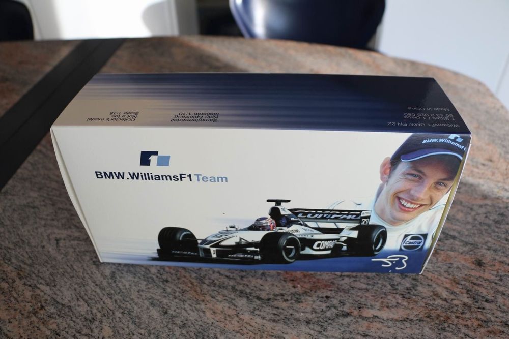 Williams F1 BMW FW 22 1:18 Allianz (Neu und originalverpackt) in ...