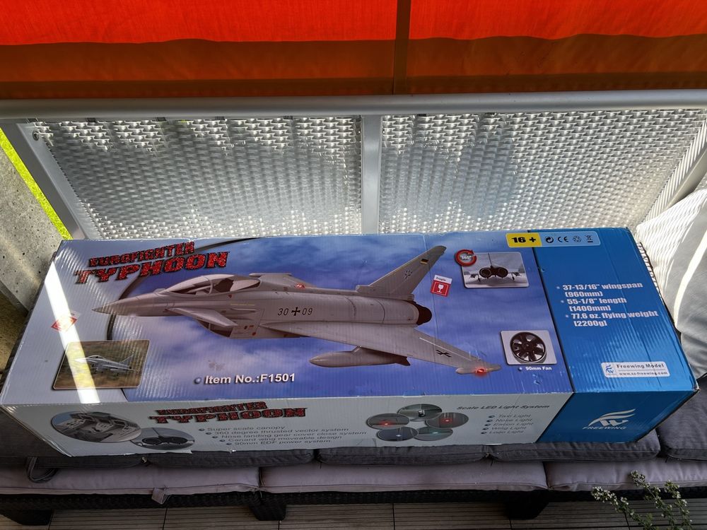 Freewing Eurofighter Typhoon 6S V1 PNP, Neu und OVP (Neu und ...