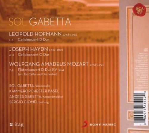 Sol Gabetta Cello HAYDN MOZART HOFMANN Classical CD signiert (Gebraucht ...