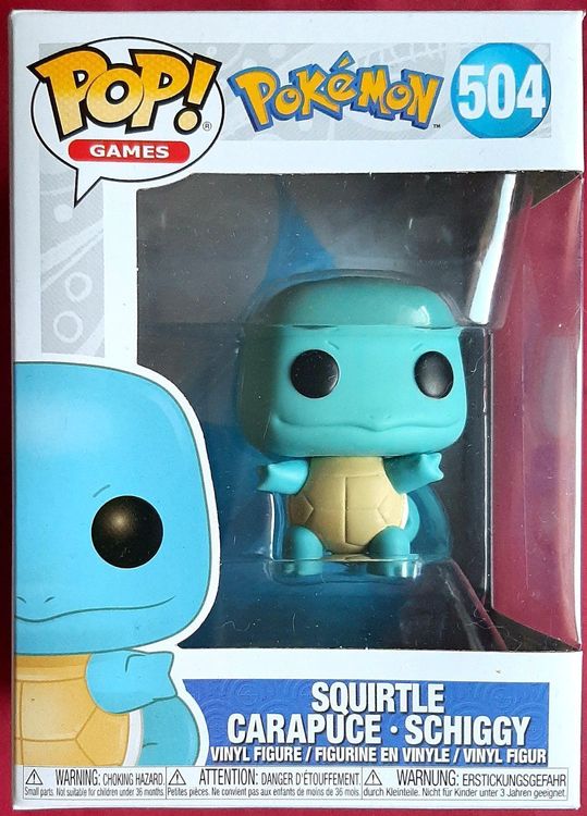 Funko Pop Pokémon Carapuce (Neuf avec emballage d'origine) à pour CHF ...