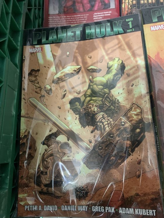 Planet Hulk Comic Band 1 und 2 Marvel, Top Zustand, neu! (Gebraucht) in ...