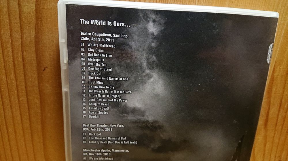 MOTÖRHEAD The Wörld i Ours Vol 1 auf DVD (Gebraucht) in Wilderswil für ...