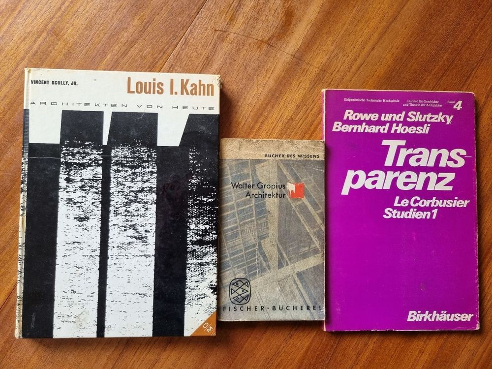 Le Corbusier - Louis I. Kahn - Walter Gropius | Kaufen auf Ricardo